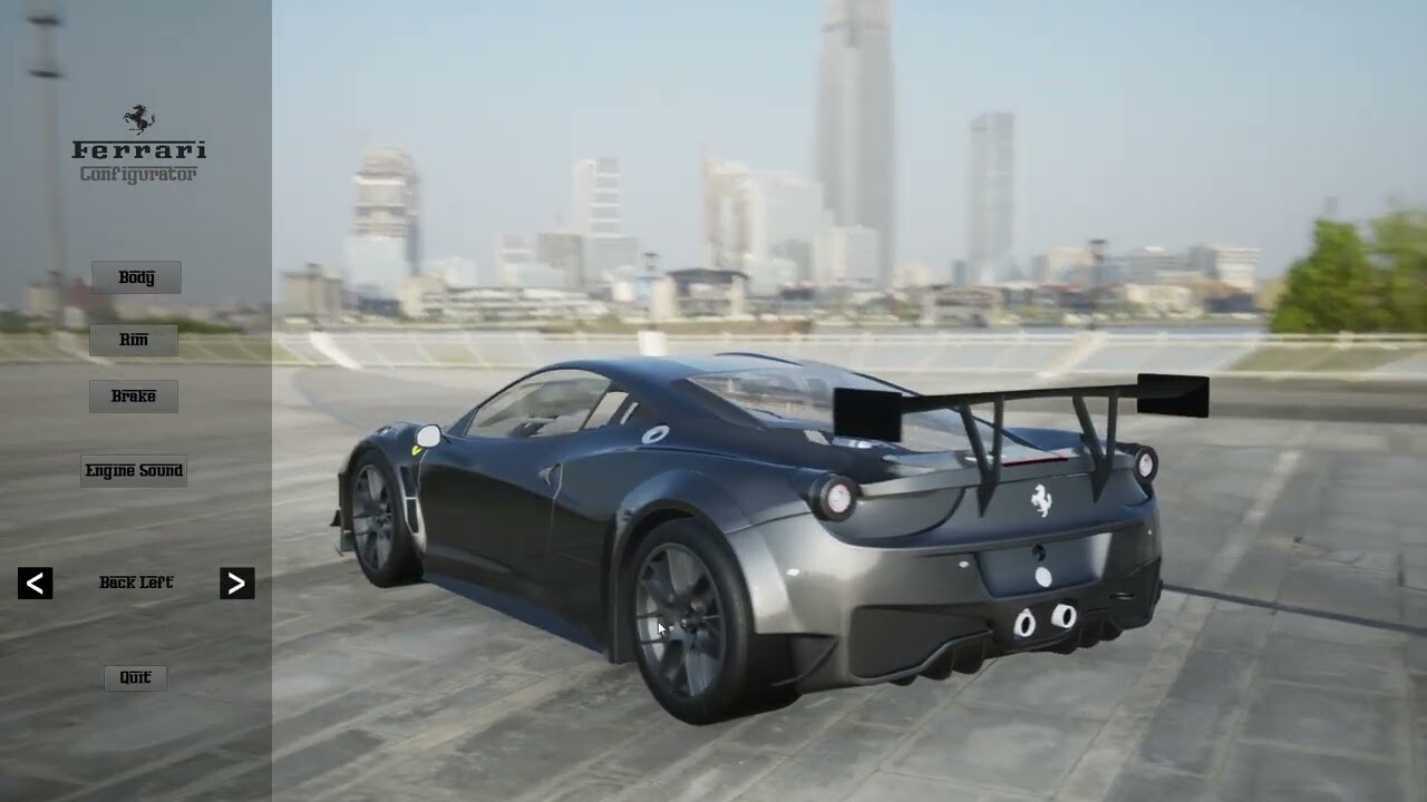 ArtStation - Car Configurator V1