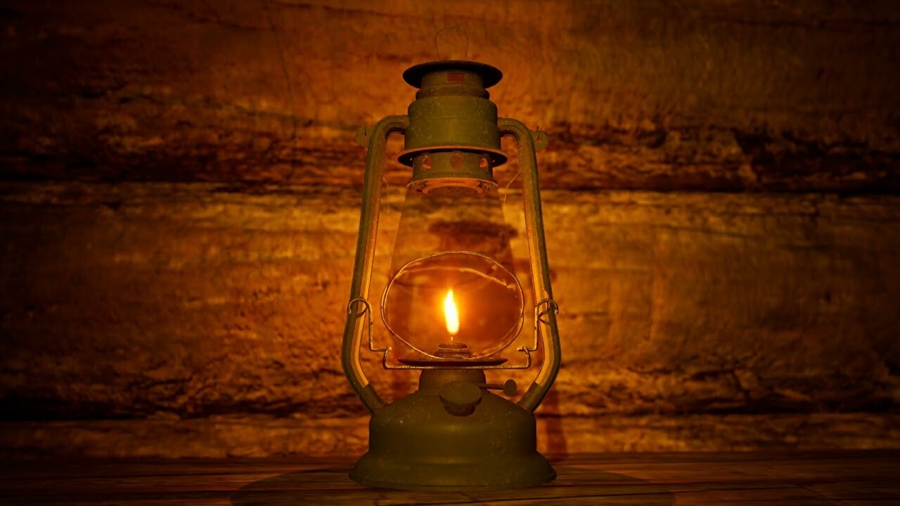 ArtStation - Old Lamp