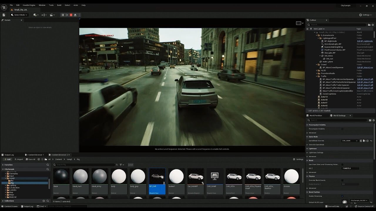 ArtStation - Driving Hyundai IONIQ 5 in Unreal Engine 5