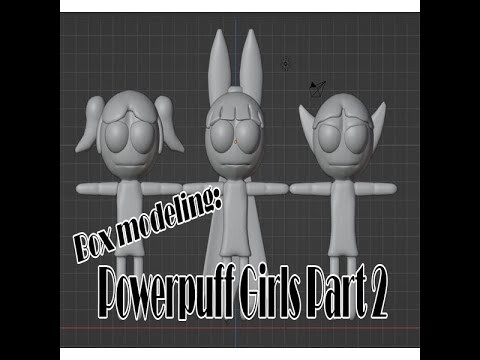 ArtStation - Creating the body of the powerpuff girls