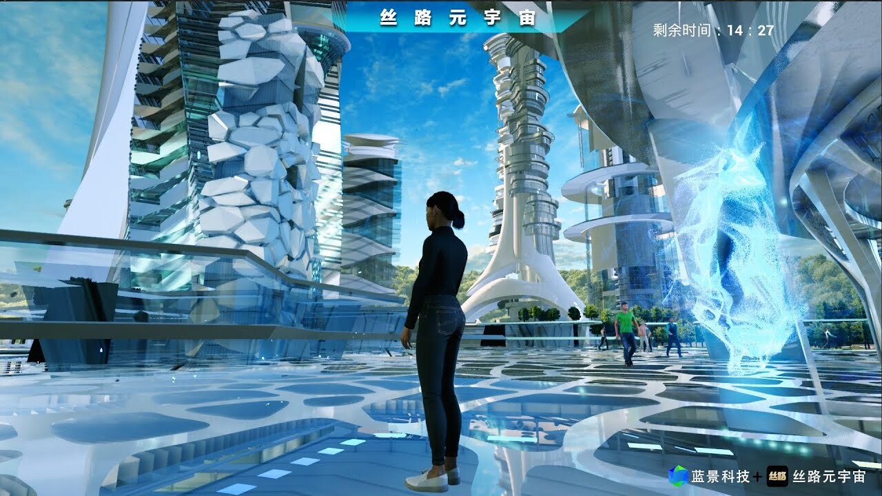 ArtStation - metaverse of city made with UE4