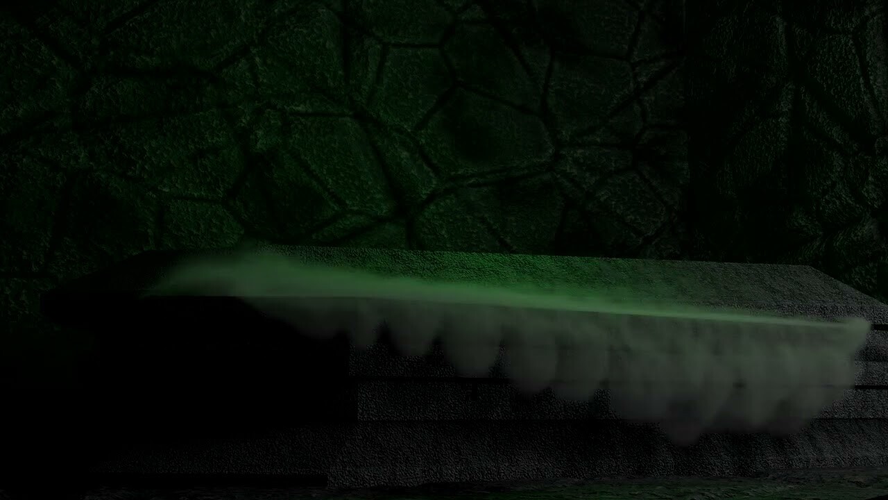 ArtStation - A Spooky Scary Coffin