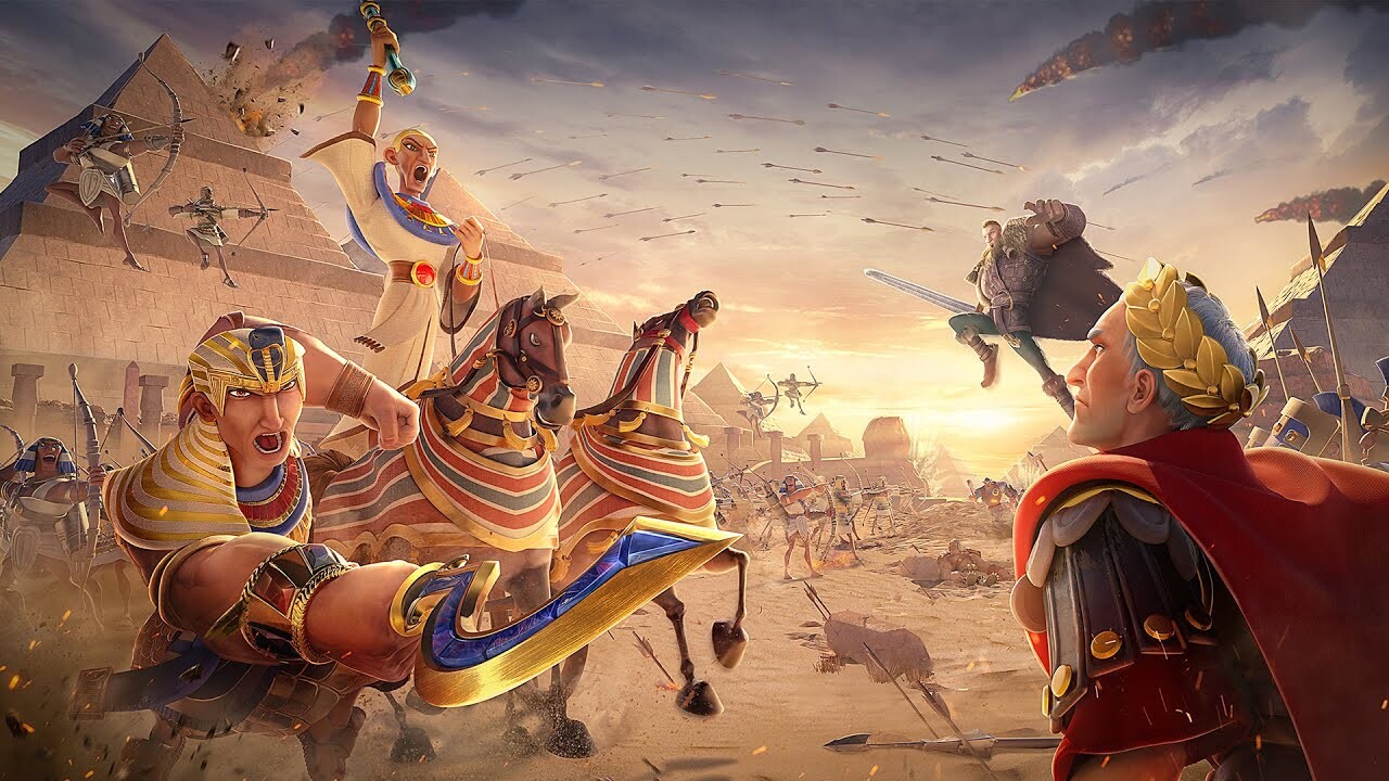 ArtStation - Egypt Must Rise! | Rise of Kingdoms Cinematic