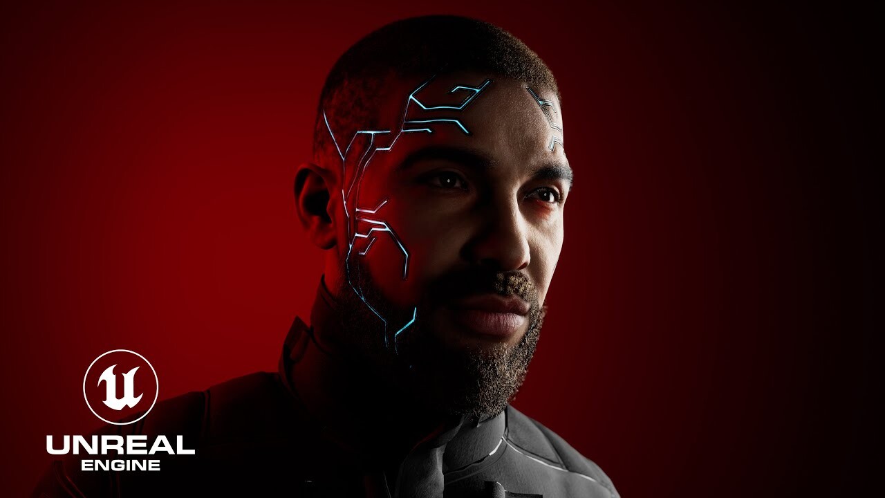 ArtStation - Unreal Engine 5 Metahuman Live Facial Animation Test