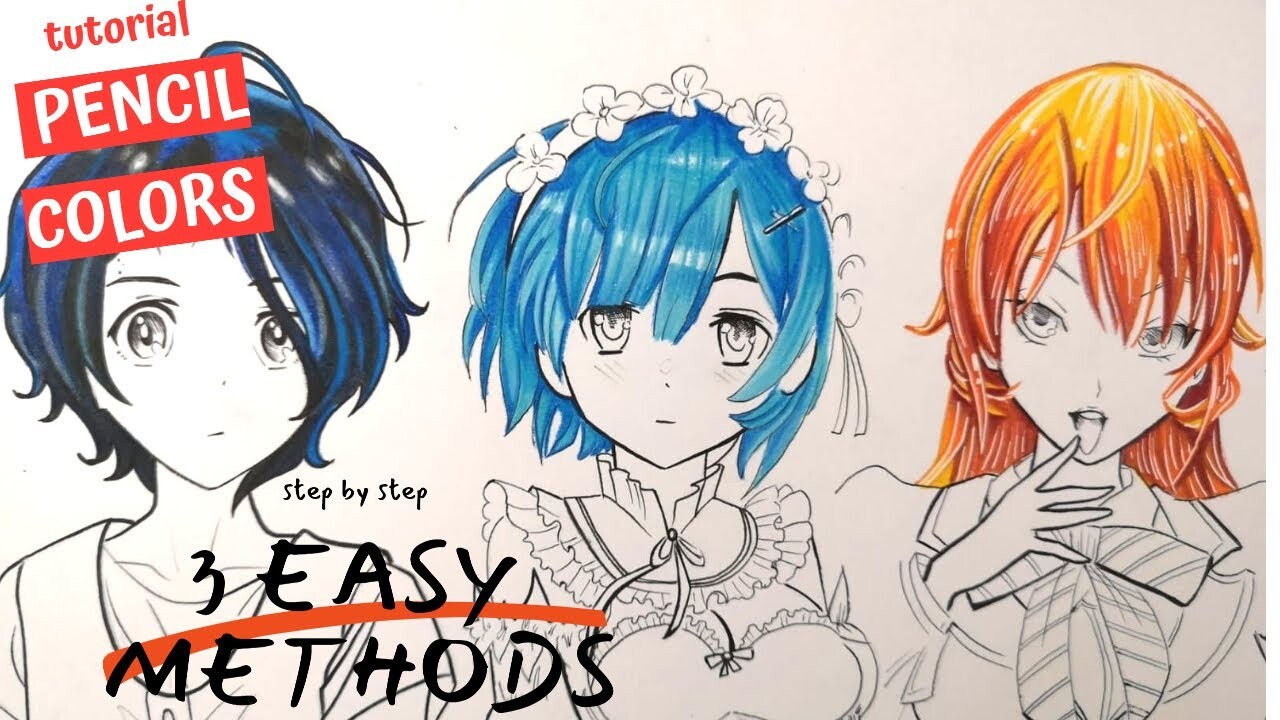 ArtStation - How to color hair