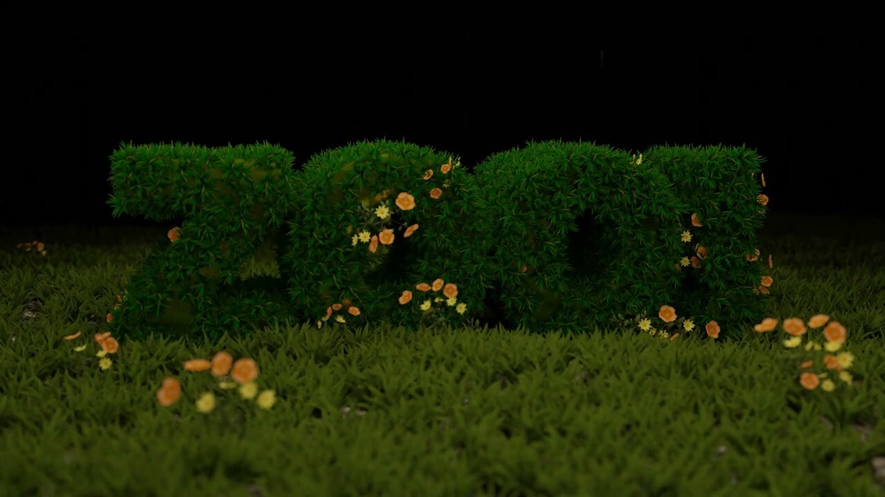 ArtStation - ZOO Green grass