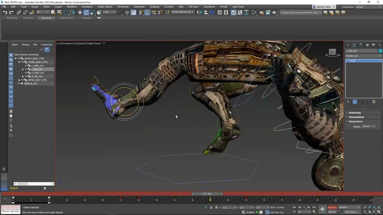 ArtStation - Rag Doll Testing