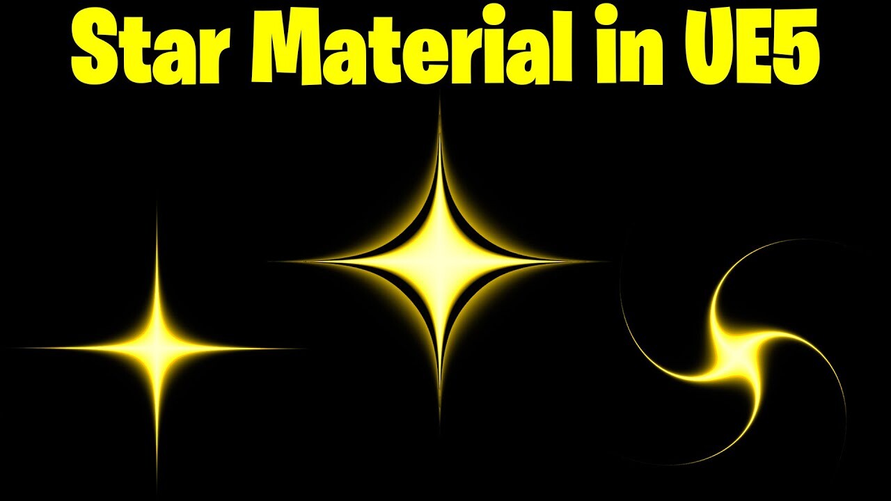 ArtStation - Star Material in UE5 Tutorial | Download Files