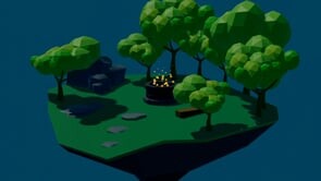 ArtStation - Low Poly Island