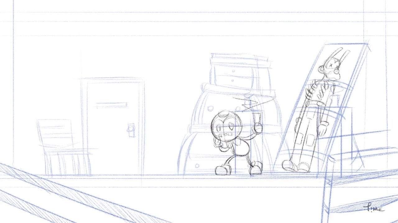 ArtStation - [2D] The Original Sample | Bendy and the Ink Machine