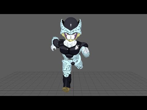ArtStation - Cell Junior Run Animation