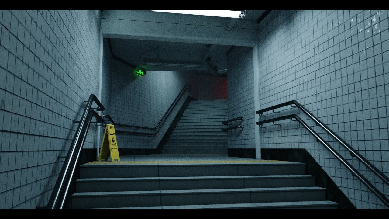ArtStation - Blender subway animation