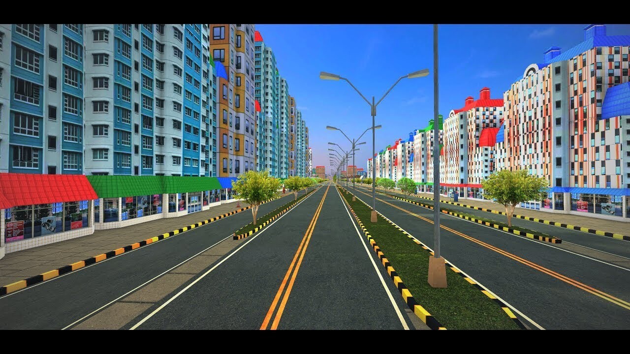 ArtStation - Beautiful City Environment for Mobile Gaming