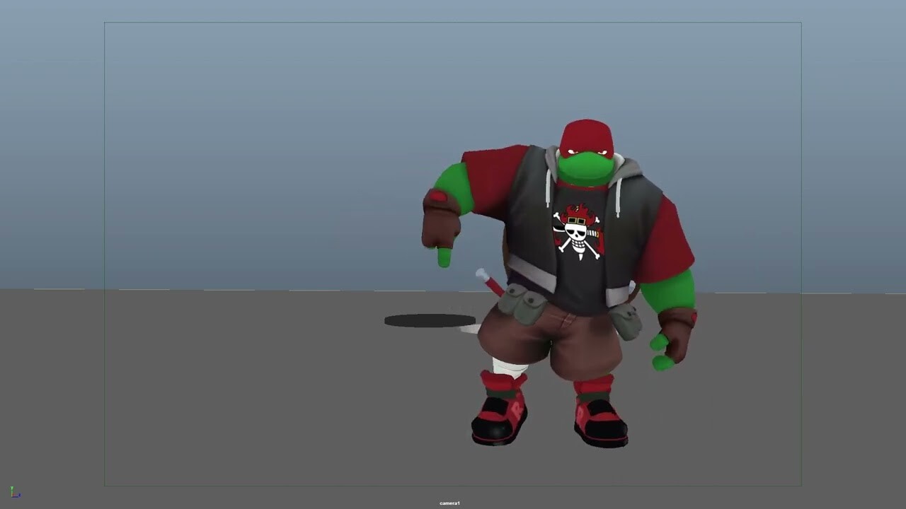 ArtStation - Raphael stand up