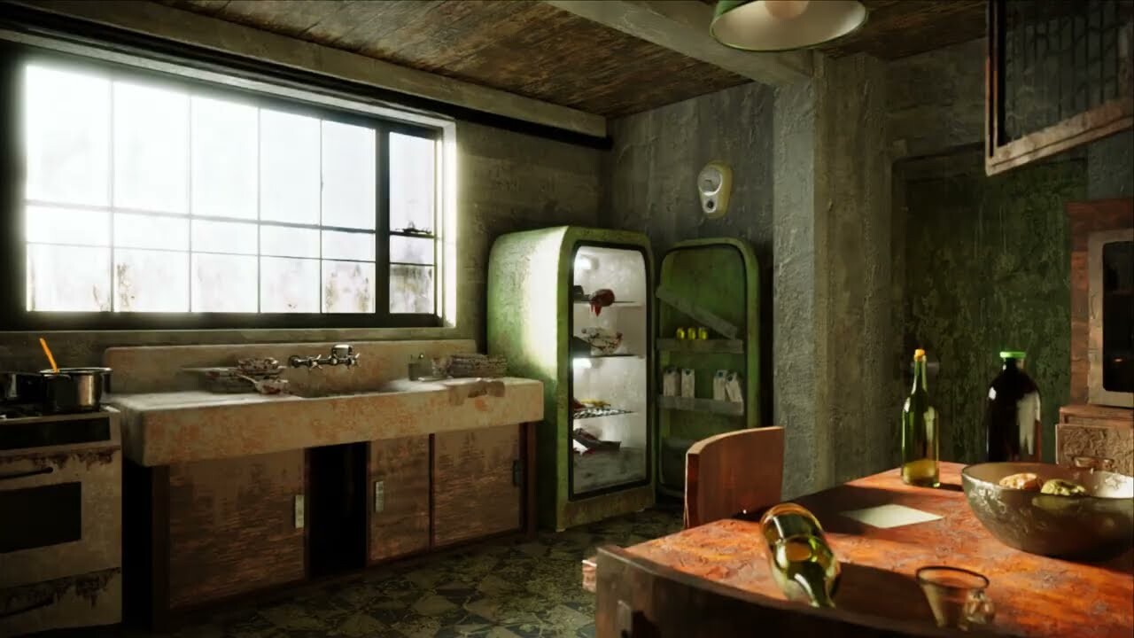 ArtStation - Horror Kitchen Environment