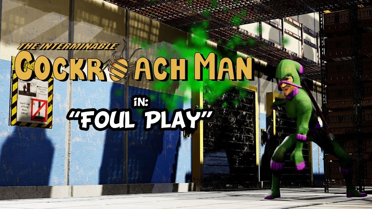 ArtStation - The Interminable Cockroach Man in: "Foul Play"