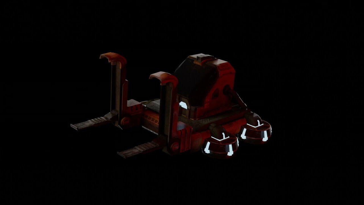 ArtStation - Space Forklift