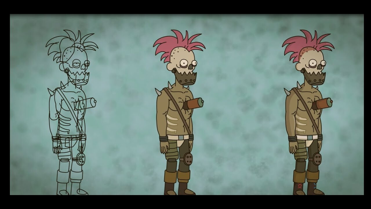 ArtStation - Cut-Out animation with Opentoonz