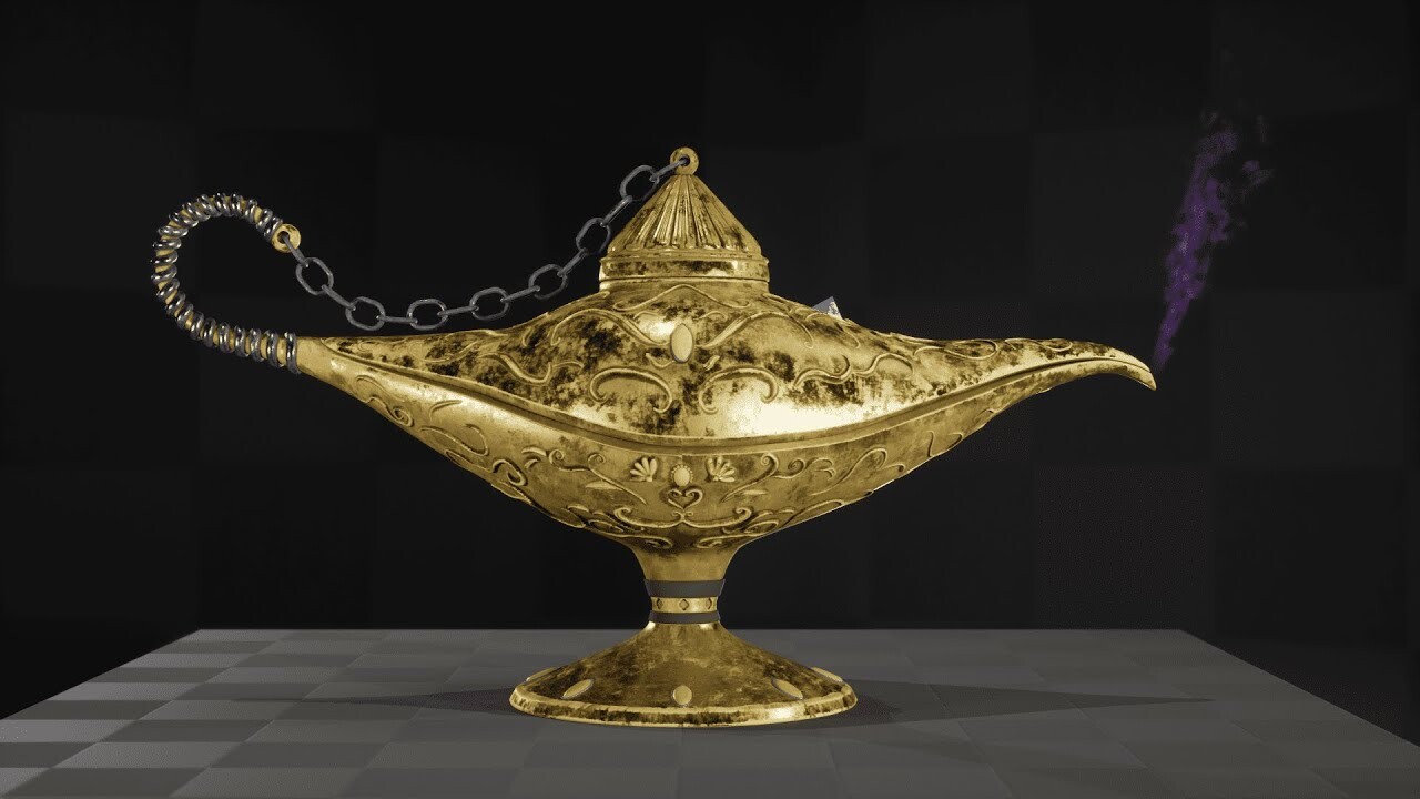 ArtStation - Magical Lamp UE5