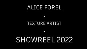 Alice Forel - Alice Forel - Showreel 2022