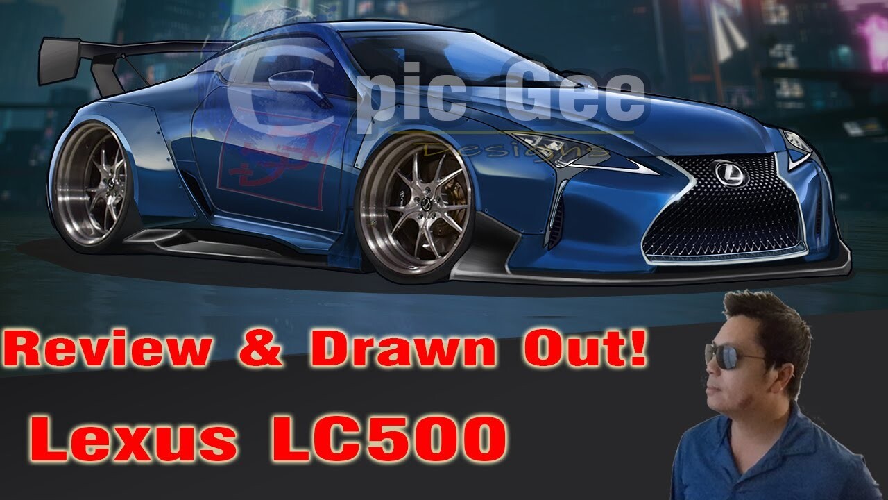 ArtStation - Lexus LC 500