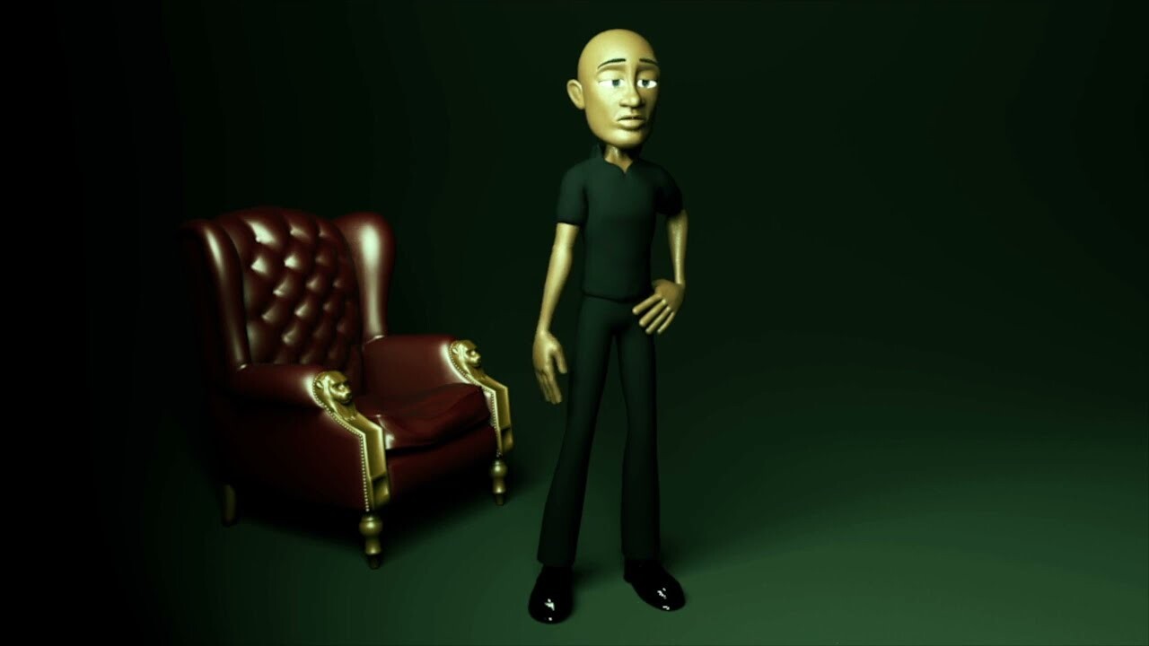 ArtStation - The Matrix Morpheus Cartoon 01