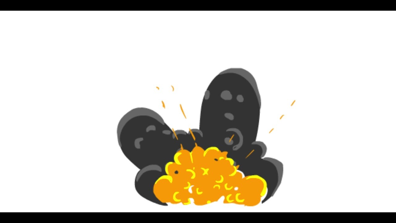 ArtStation - Bomb Explosion 2d Game FX - Special Effect