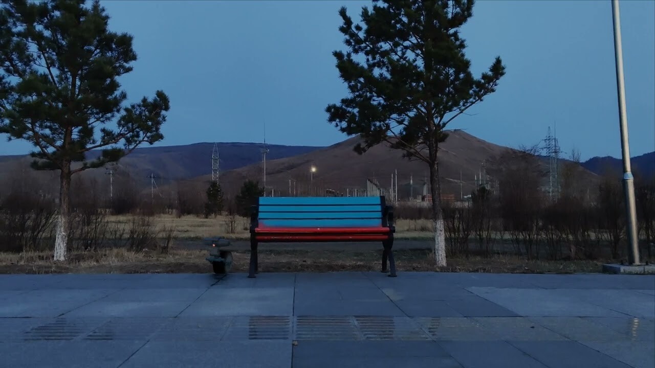 ArtStation - Bench scene