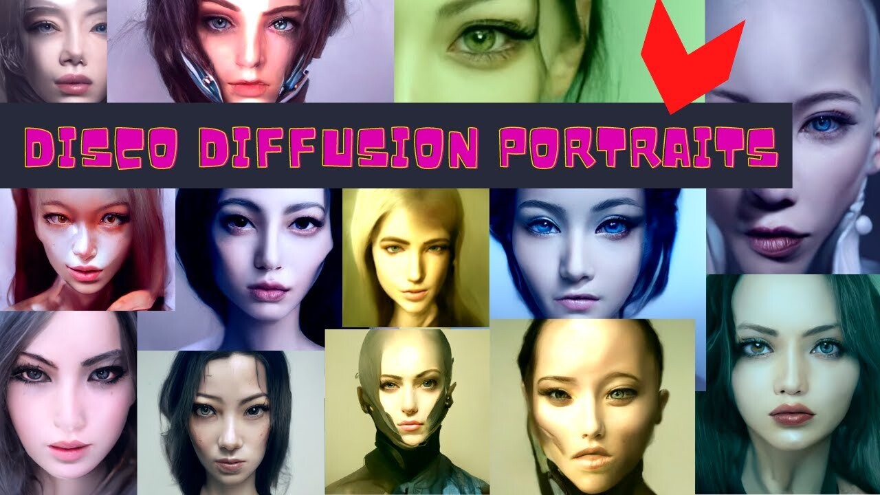 ArtStation - Portraits with Disco Diffusion