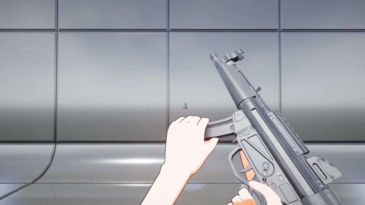 ArtStation - MP5 Reload Animation