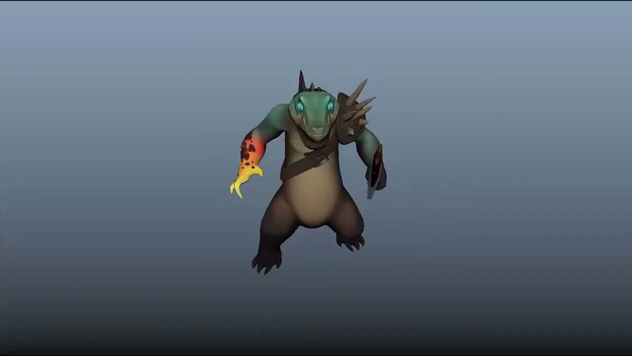 ArtStation - Croc Game Animations