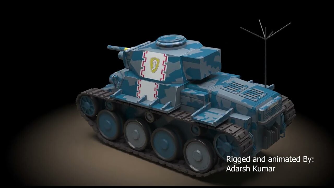 ArtStation - Tank Rig