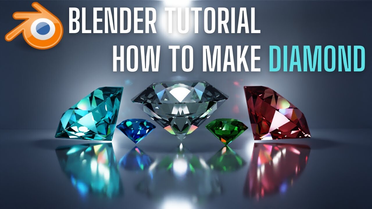 ArtStation - realistic diamonds