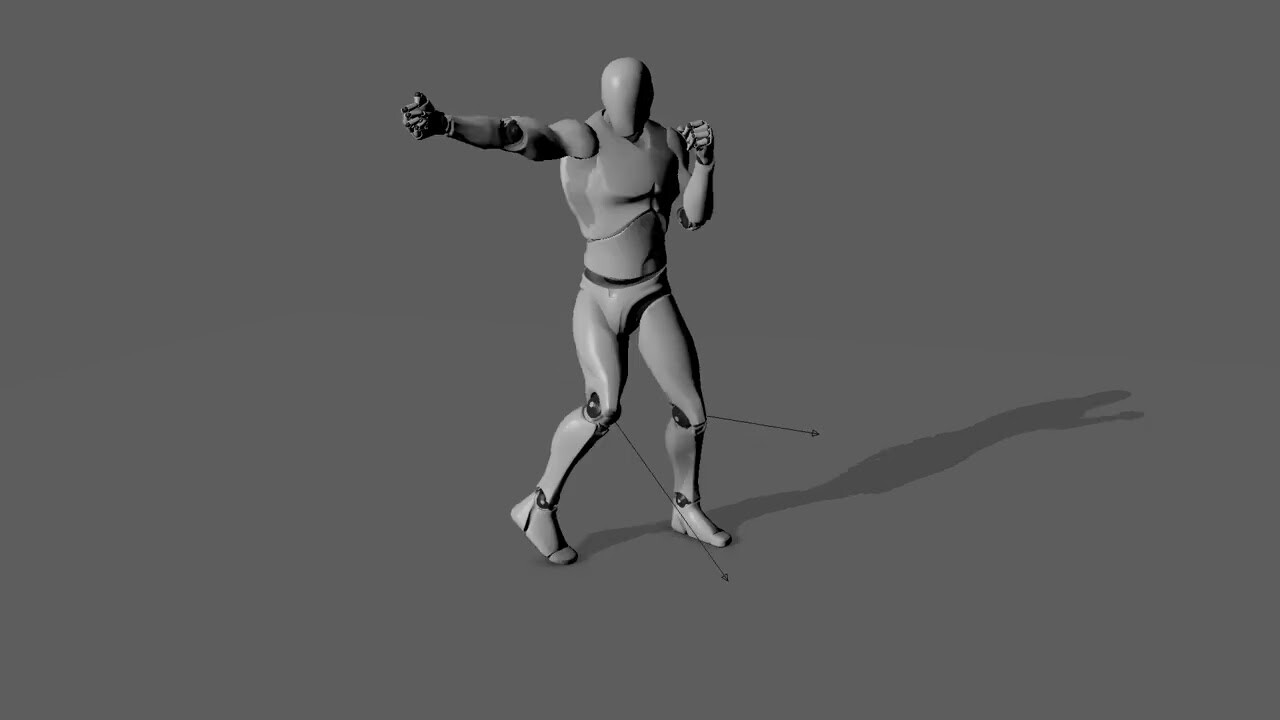 ArtStation - Female Punch Animation