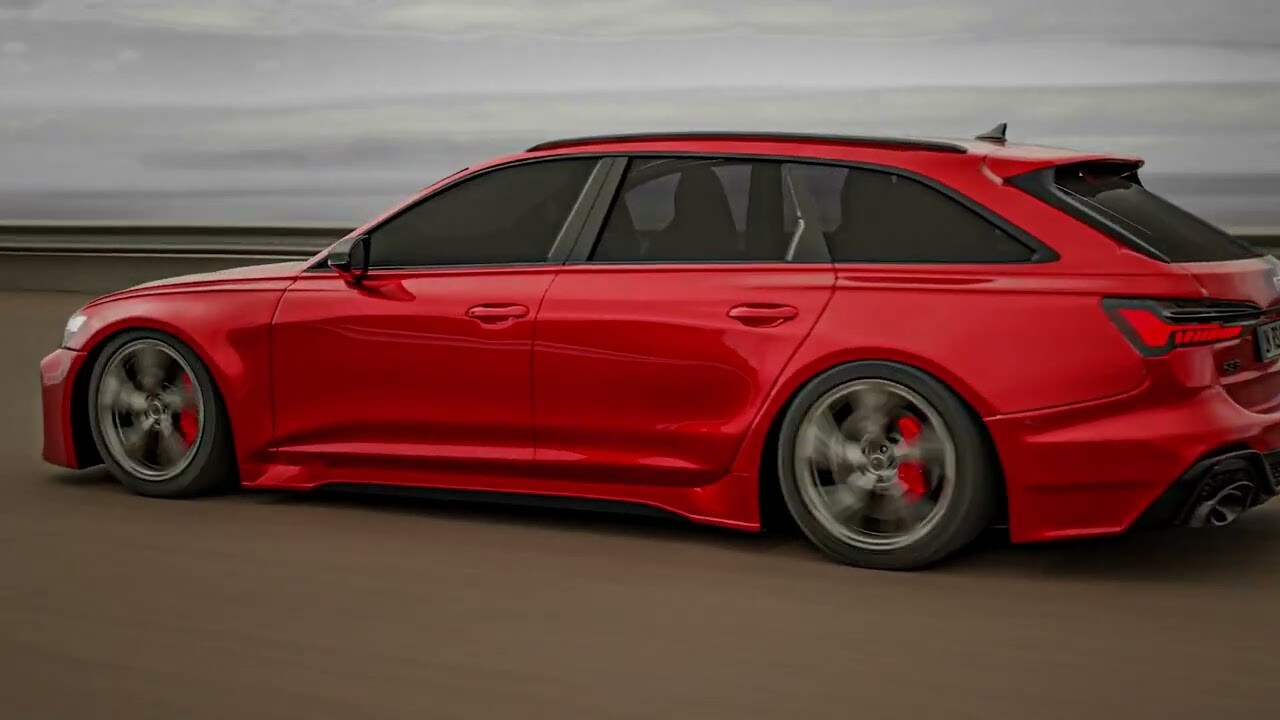 ArtStation - Audi RS6 Avant