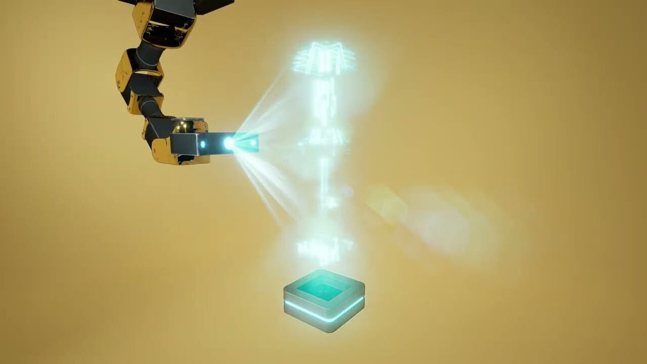 ArtStation - Mechanical Keyboard 3D Loop Render