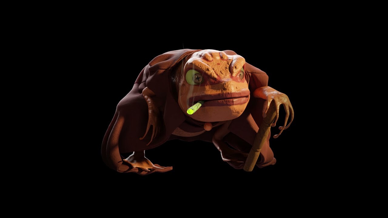 ArtStation - Naruto fan art 3d GAMAKICHI