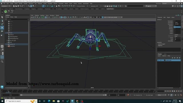 ArtStation - Spider Rig