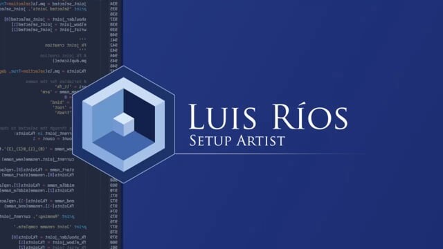 ArtStation - Luis Rios Demo Reel 2015