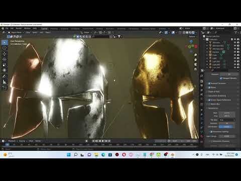 ArtStation - spartan helmet with scratched details