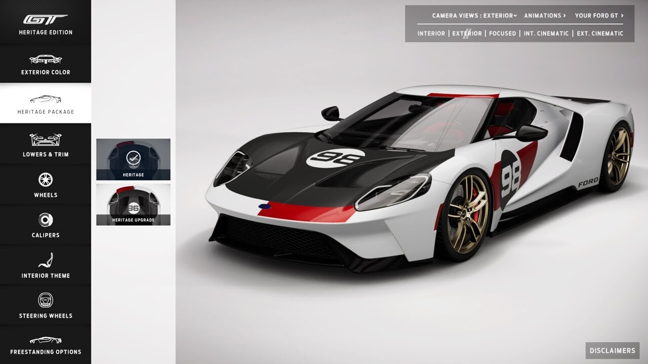 ArtStation - Ford GT Configurator