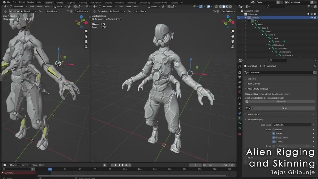 ArtStation - Rigging works
