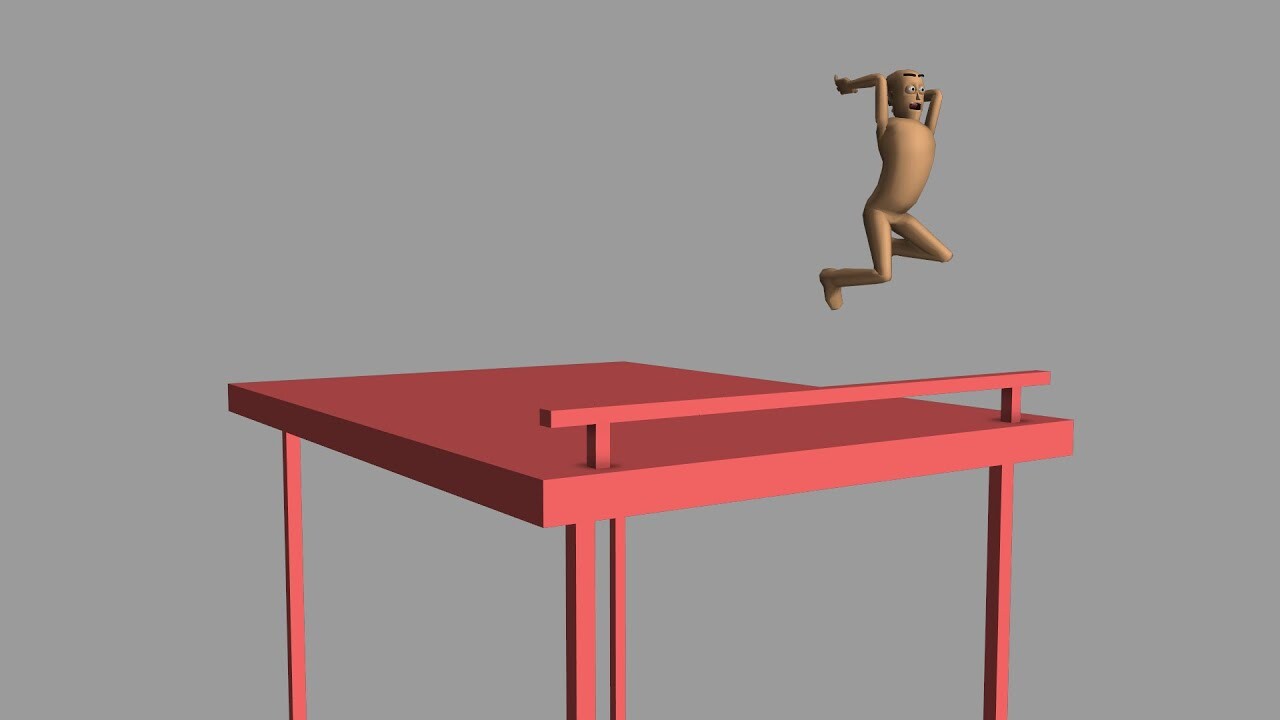 ArtStation - Character Jumping Over Gap