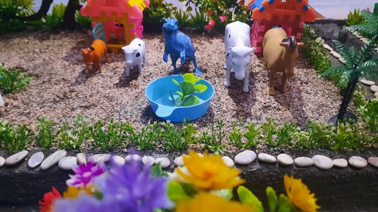 ArtStation - Hewan Purba Tyrannosaurus Menyerang Peternakan, Memangsa ...