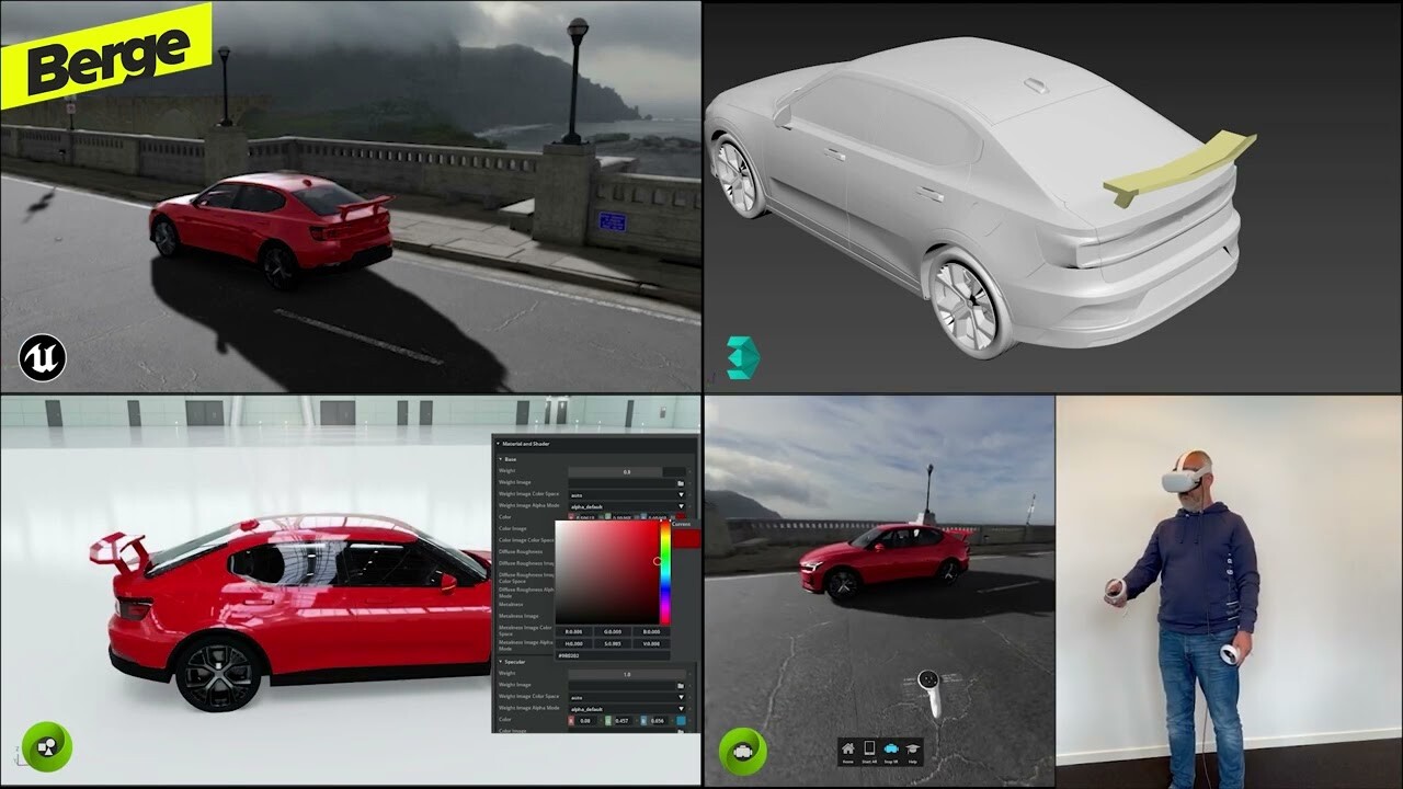 ArtStation - Nvidia Omniverse create VR live connection