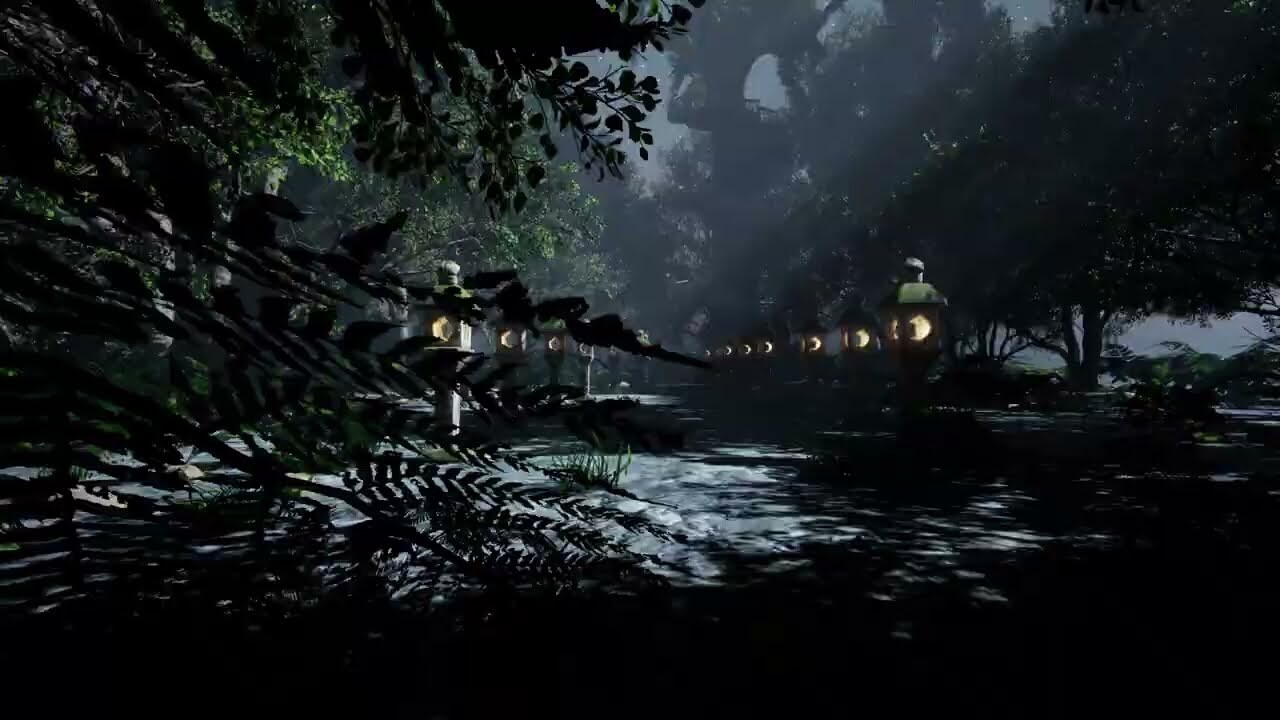 ArtStation - Night wood UE4