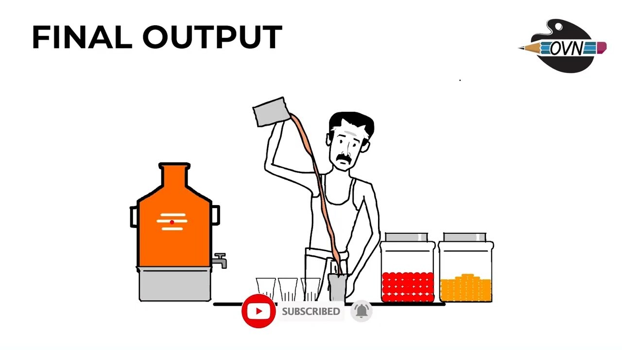 ArtStation - TEASHOP VENDOR 2D ANIMATION