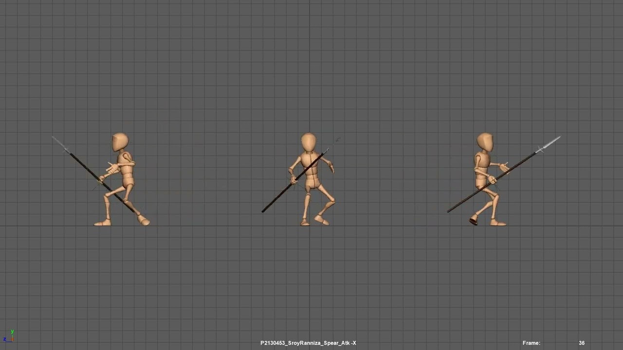 ArtStation - Spear_ATK_Animation