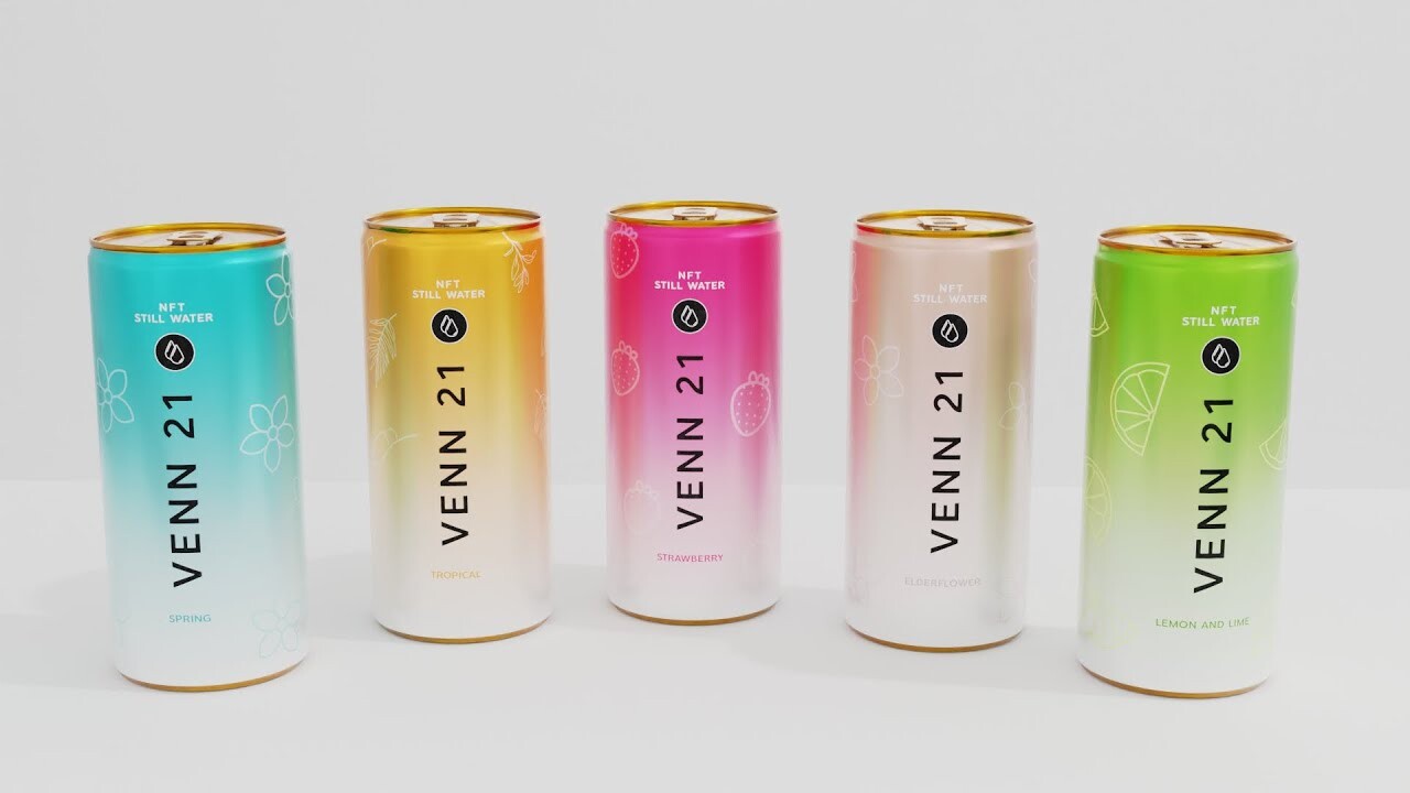ArtStation - Venn21 Drinks - On-Chain Hydration | NFT Drinks
