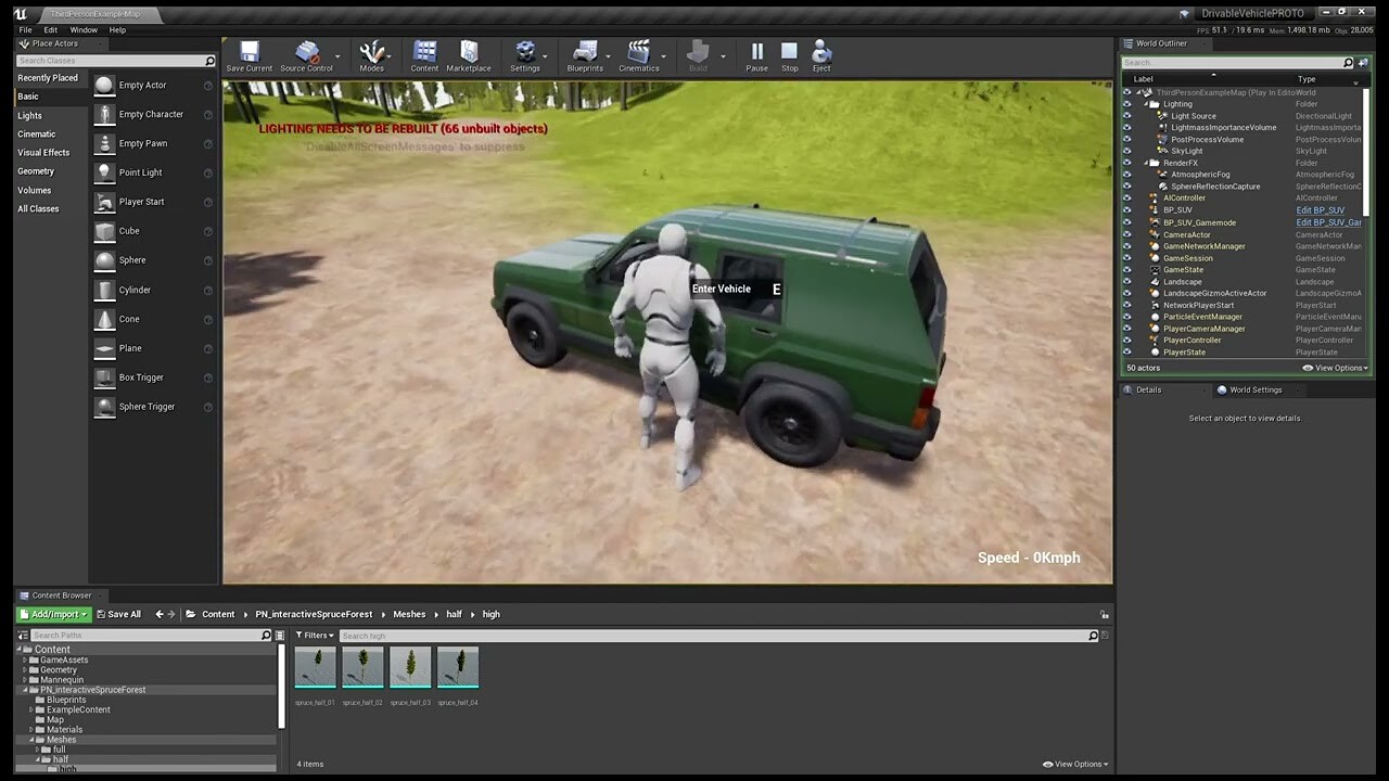 ArtStation - Drivable Vehicle Prototype